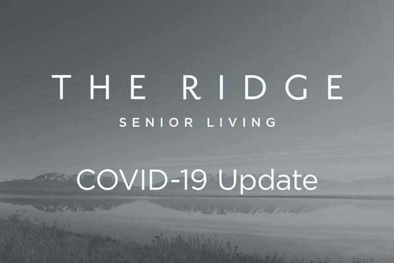 COVID-19 Updates | The Ridge Senior Living